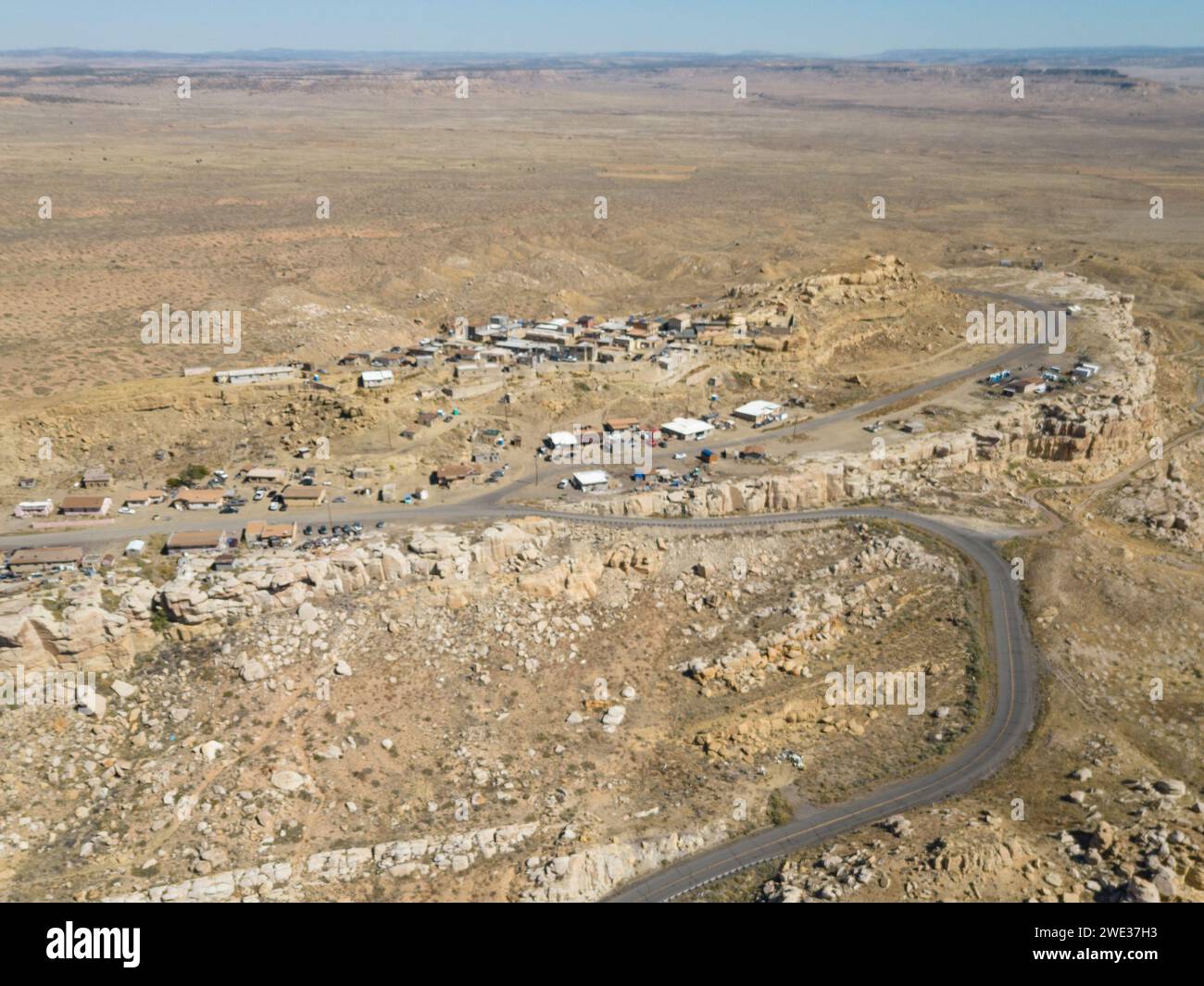 Native american reservation houses hi-res stock photography and images ...