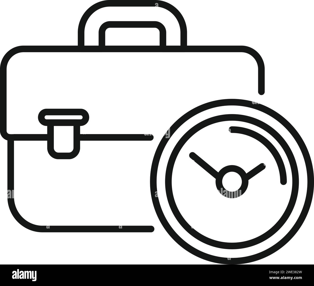Change work plan icon outline vector. Late desk task. Business online ... Change work plan icon outline vector. Late desk task. Business online ...