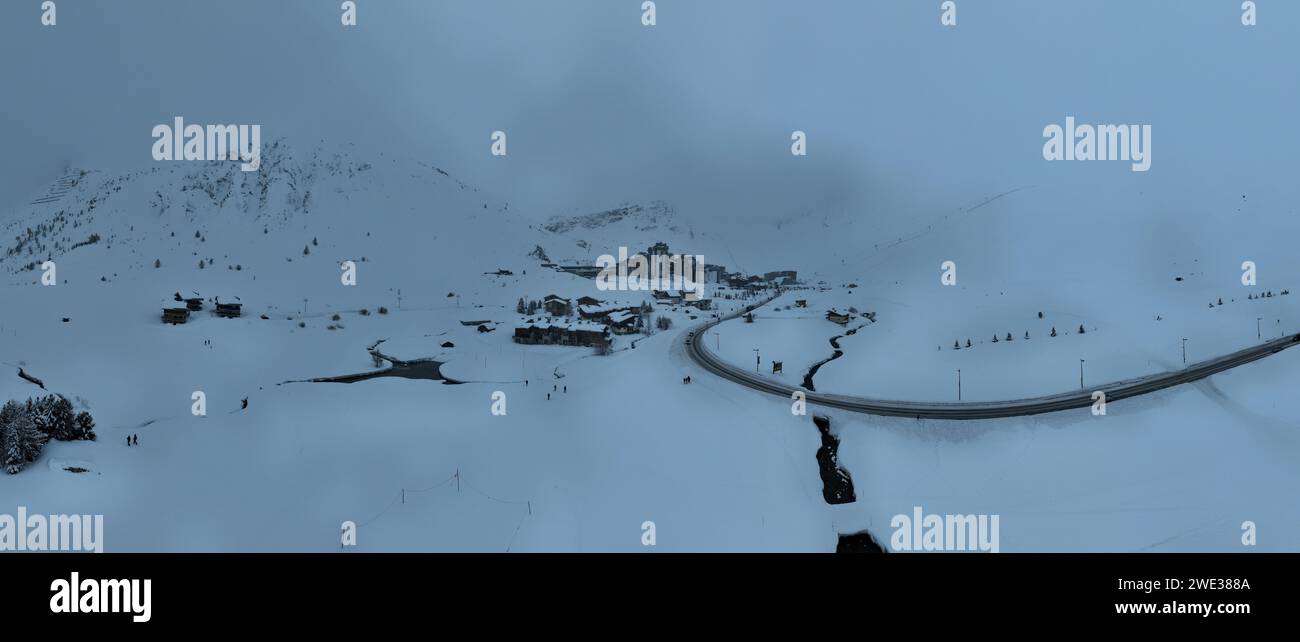 Time lapse lake snowy mountains hi-res stock photography and images - Alamy