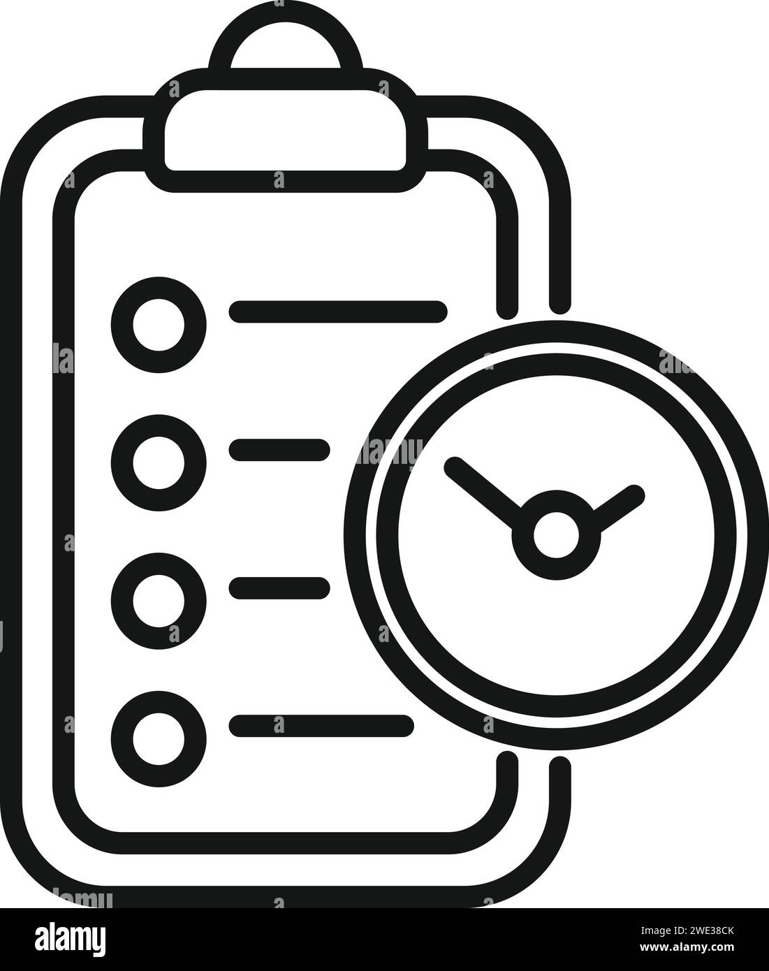 To do list late work icon outline vector. Online business. Tired man ...