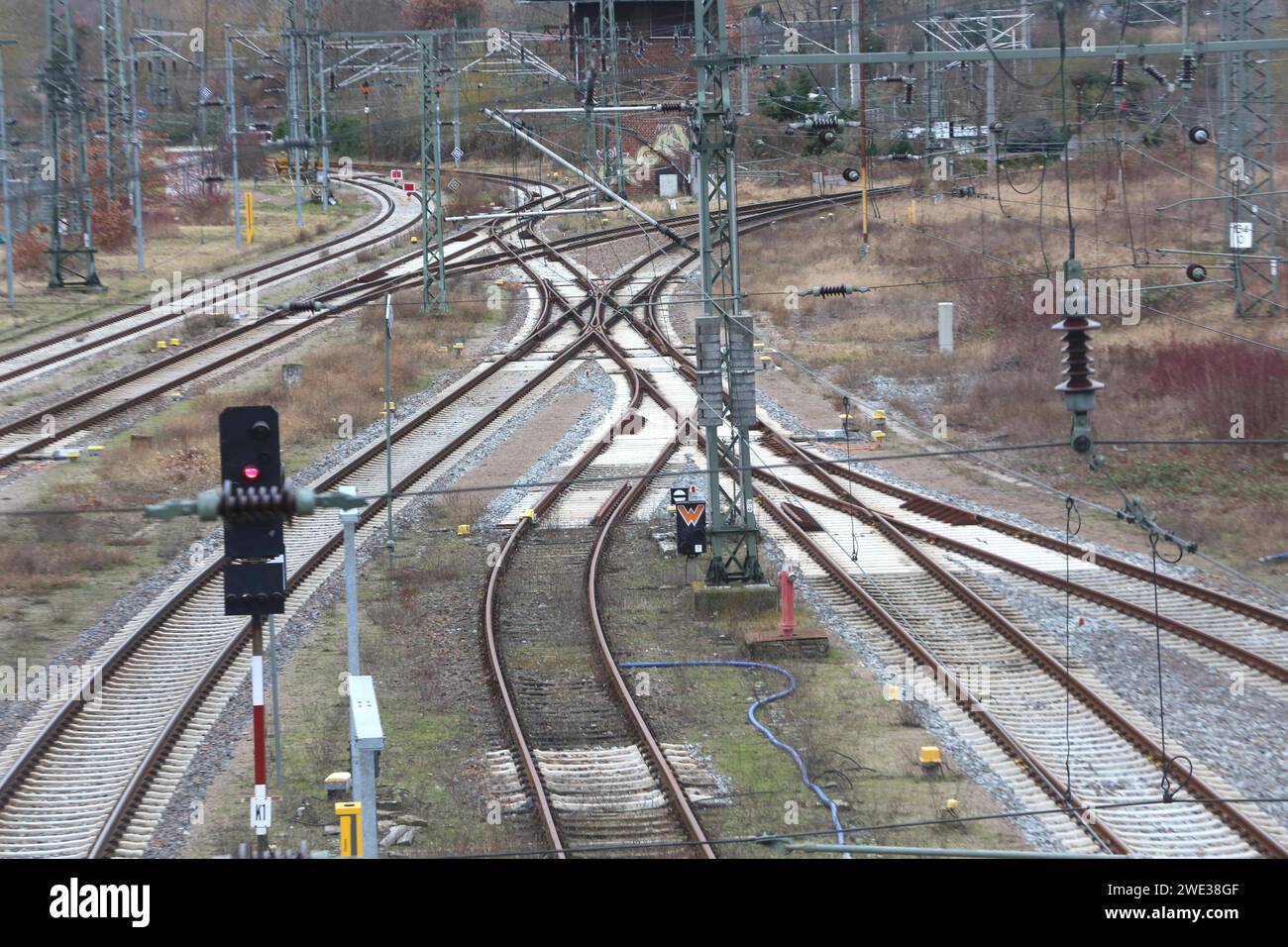 Es fährt ein Zug fährt nach Nirgendwo: Blick am Montag 22.01.2024 in ...