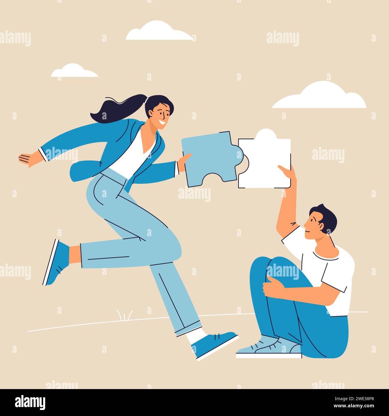 Recovery and overcome Stock Vector Images - Alamy