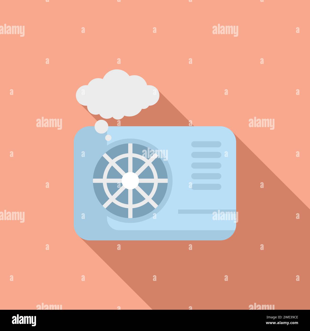 Outdoor unit of hvac Stock Vector Images - Alamy