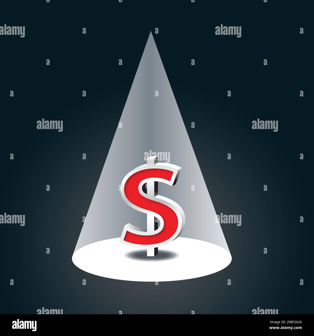 Spotlight icon sign symbol on hi-res stock photography and images - Alamy