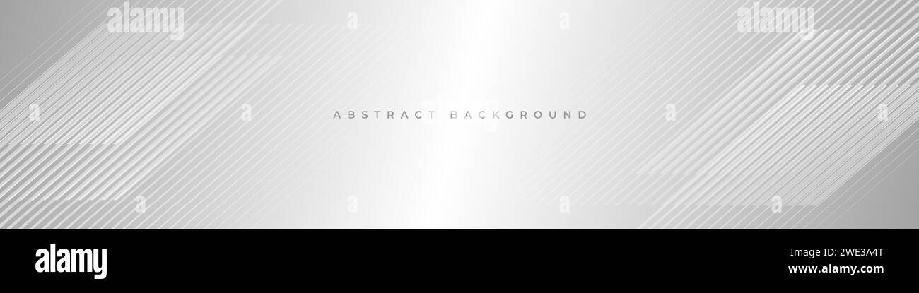 Silver gradient abstract modern background with stripes. Soft grey ...