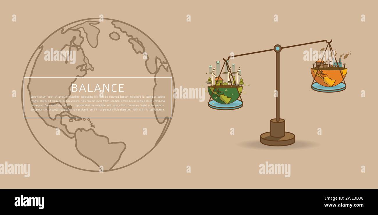 Environmental degradation infographic hi-res stock photography and ...