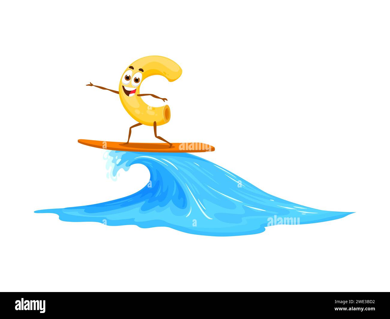 Surfer riding wave on tropical Stock Vector Images - Alamy