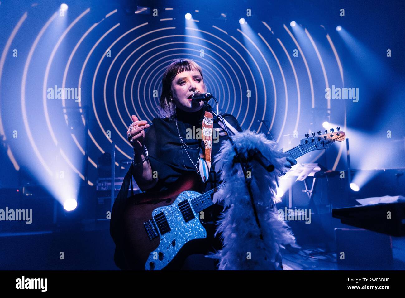 Copenhagen, Denmark. 21st, January 2024. The English band Slowdive ...