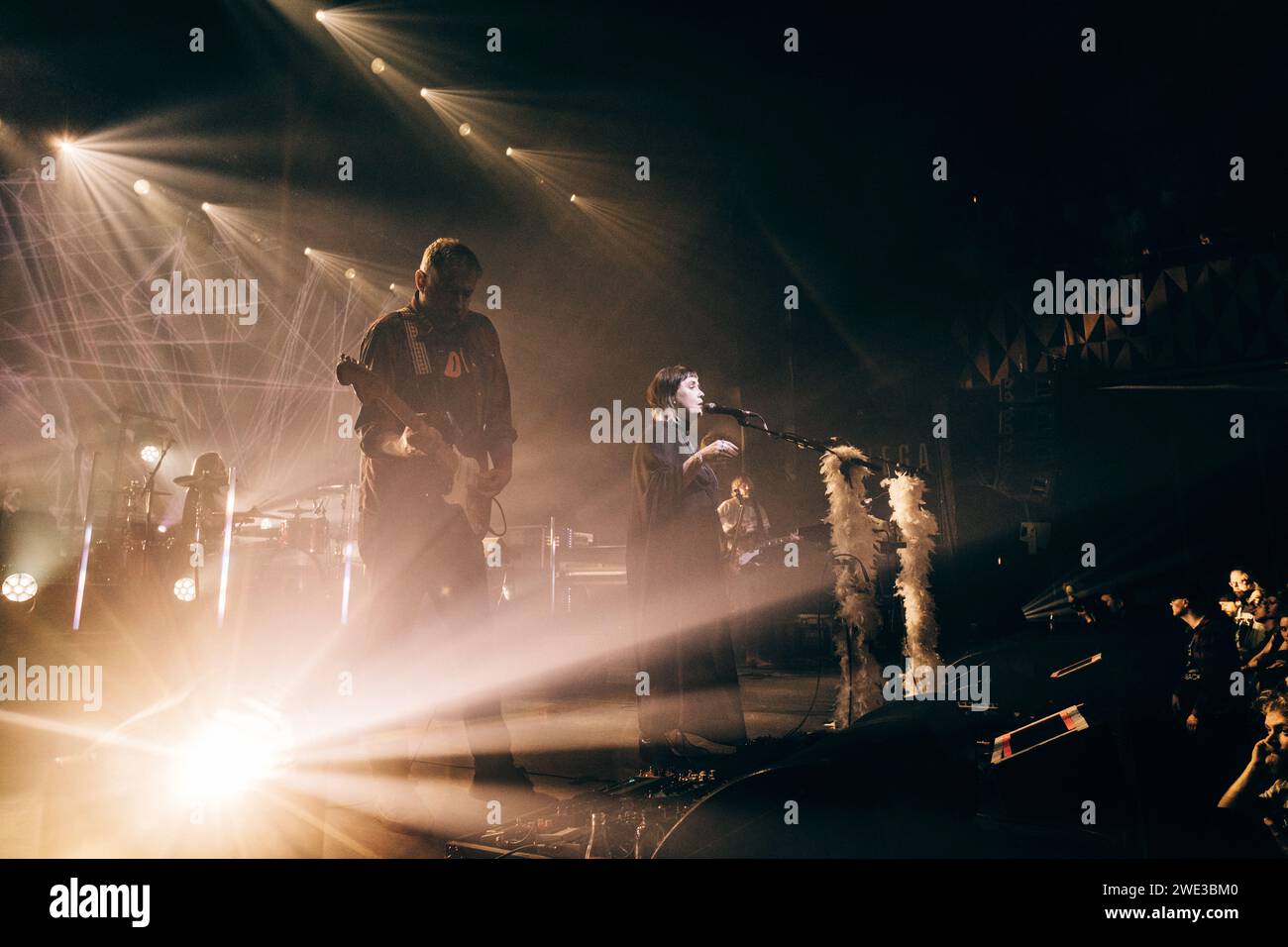 Copenhagen, Denmark. 21st, January 2024. The English band Slowdive ...