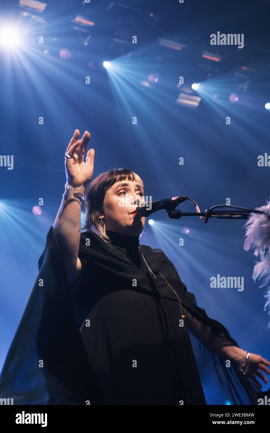 Copenhagen, Denmark. 21st, January 2024. The English band Slowdive ...
