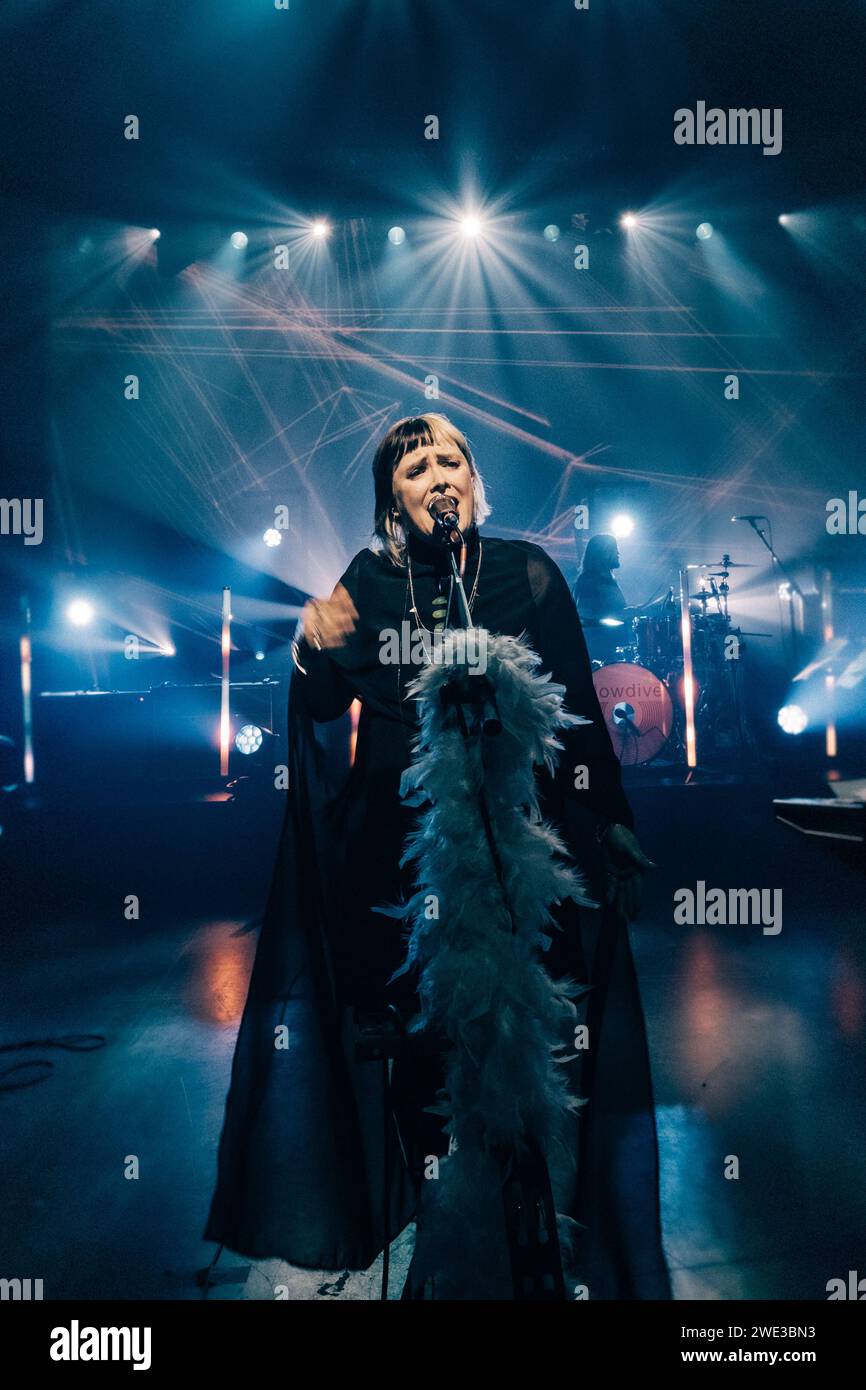 Copenhagen, Denmark. 21st, January 2024. The English band Slowdive ...