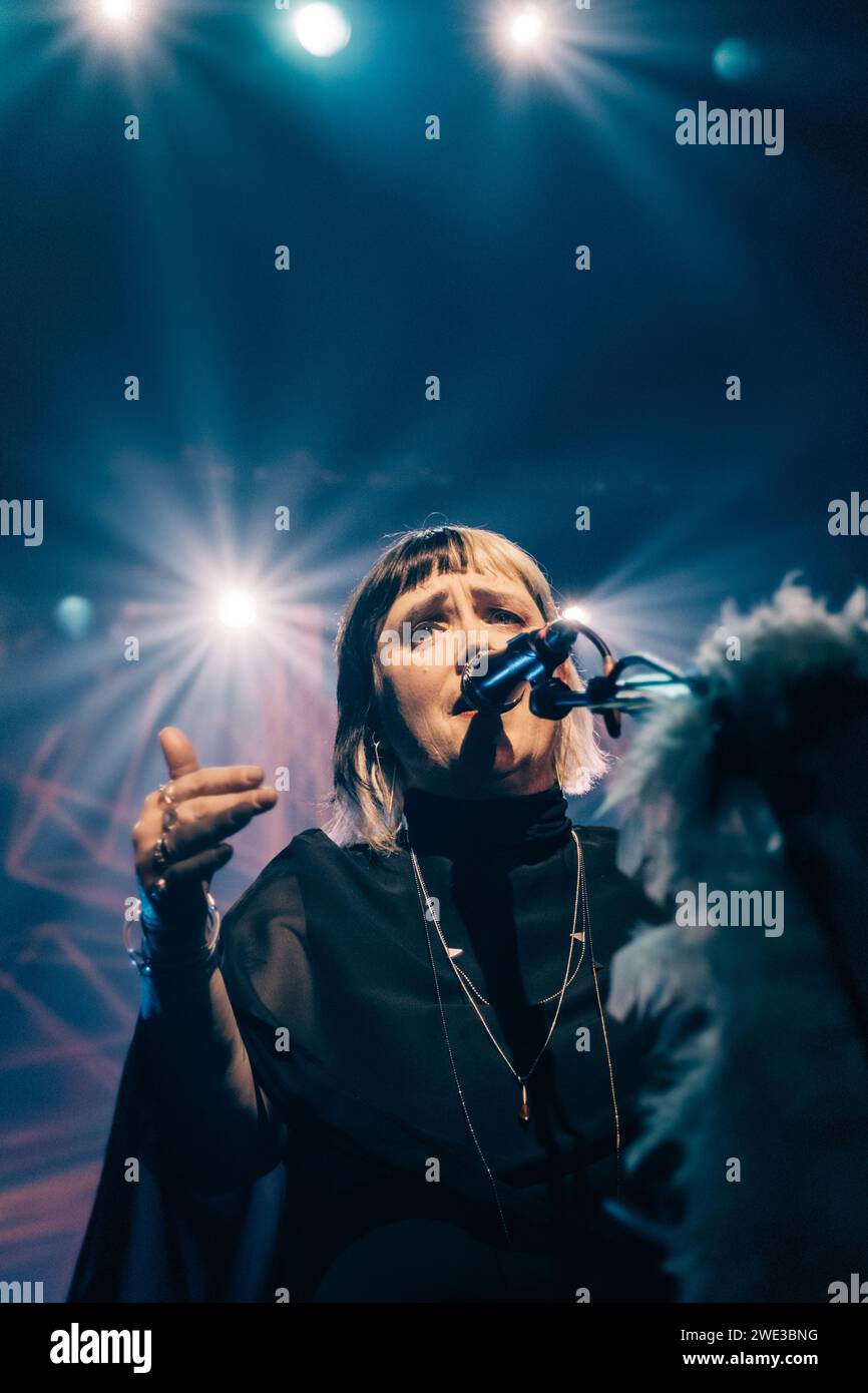 Copenhagen, Denmark. 21st, January 2024. The English band Slowdive ...