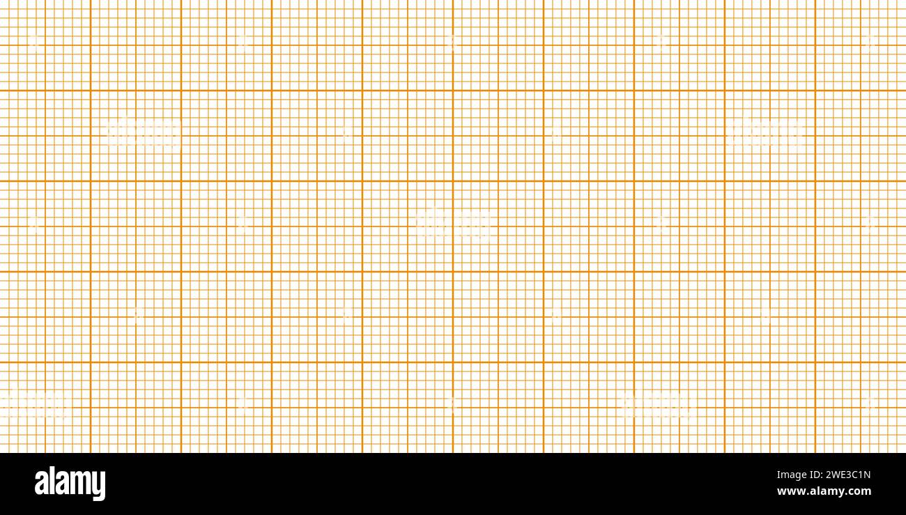 Sheet of graph paper with grid. Millimeter paper texture, geometric ...