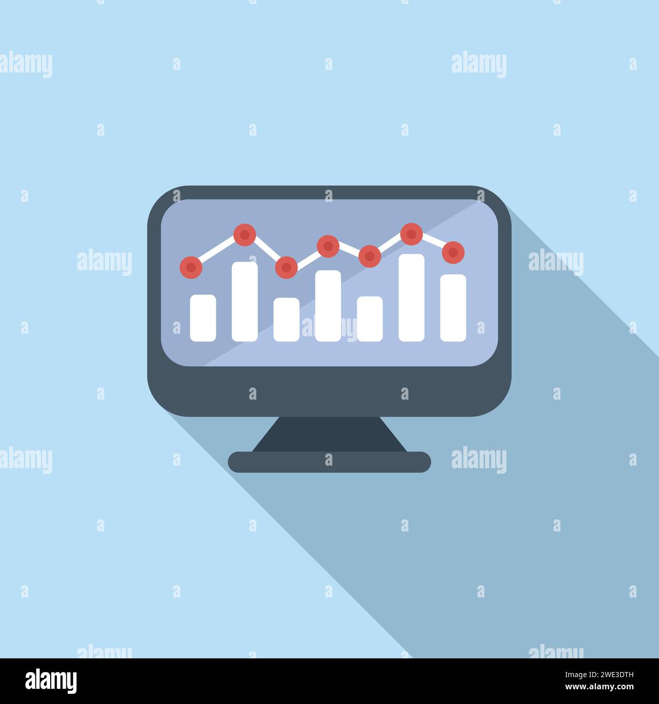 Internet users graph hi-res stock photography and images - Alamy