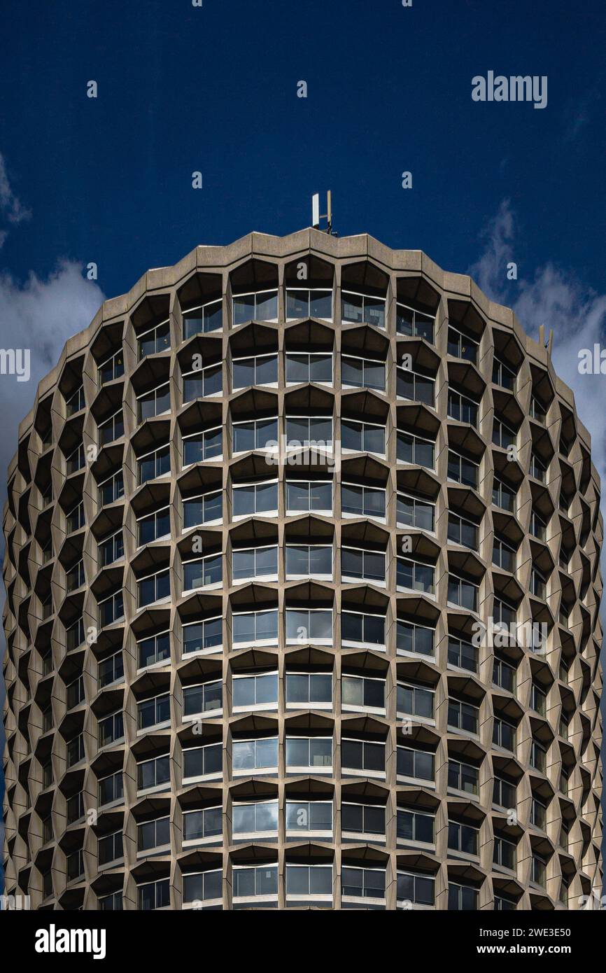 The iconic concrete framed Space House aka 1 Kemble Street, formerly ...