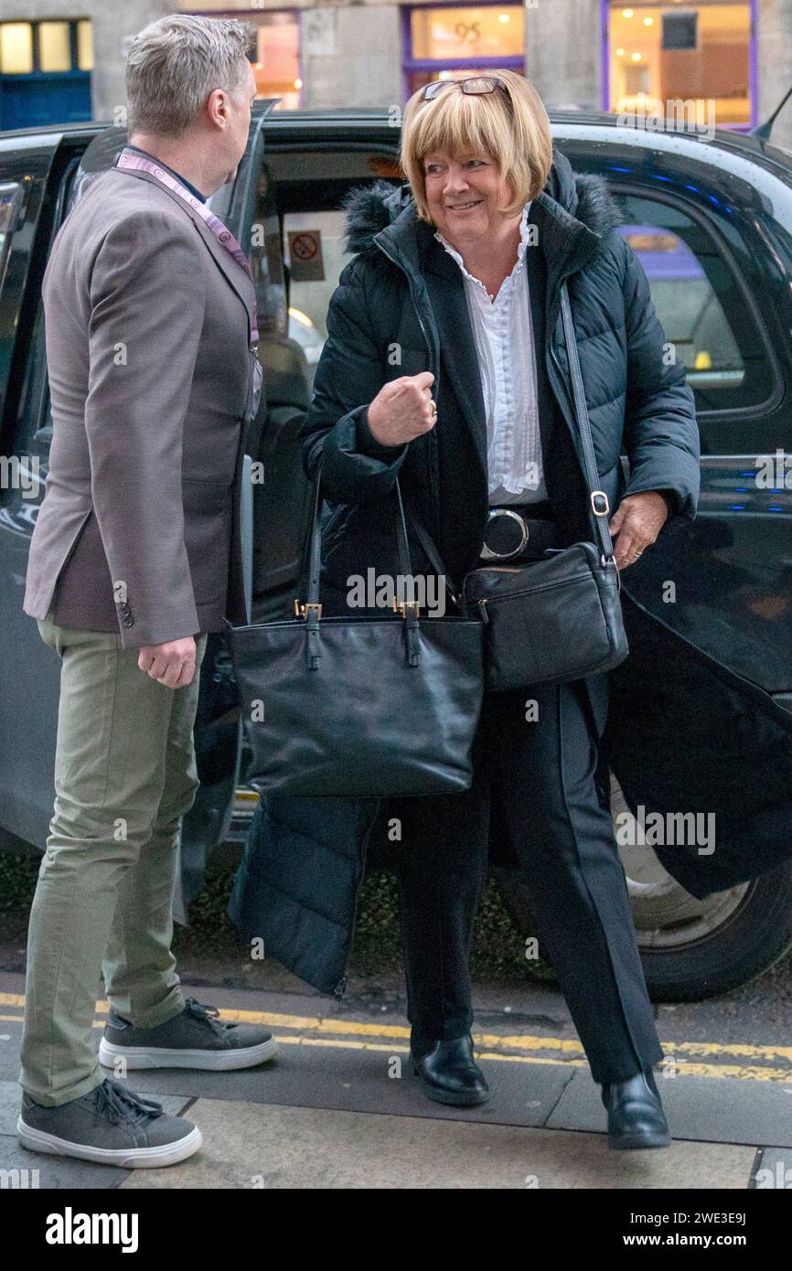 Inquiry chairwoman Baroness Heather Hallett arriving at the UK Covid-19 ...