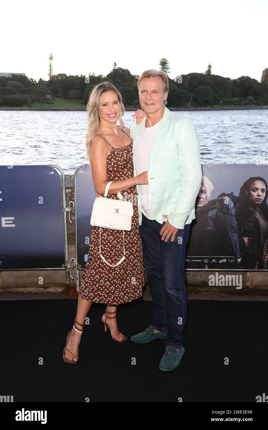 Sydney, Australia. 23rd January 2024. Kathryn Eisman and Siimon ...