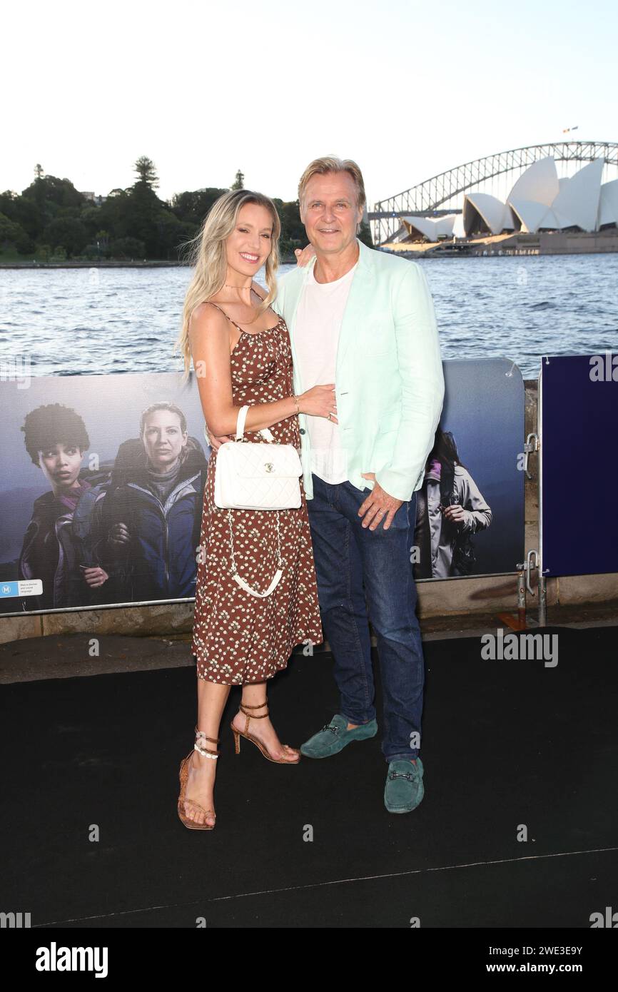 Sydney, Australia. 23rd January 2024. Kathryn Eisman and Siimon ...