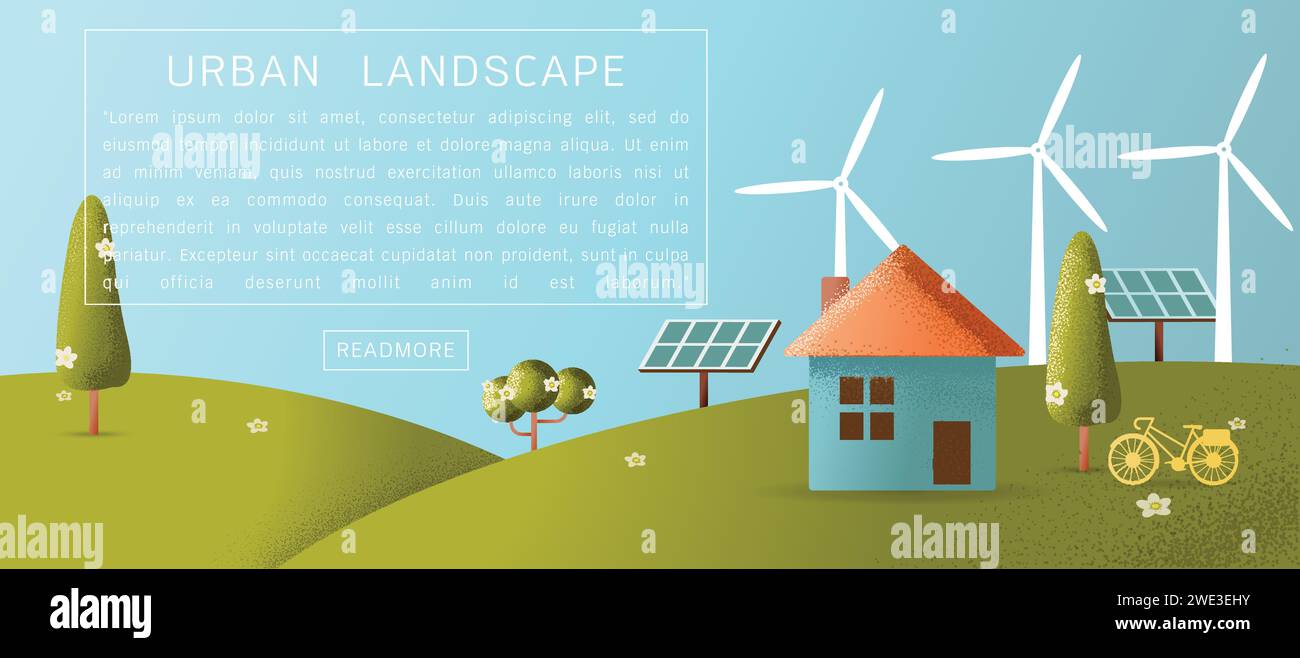 eco friendly house - solar energy, wind energy,Green energy ,urban ...