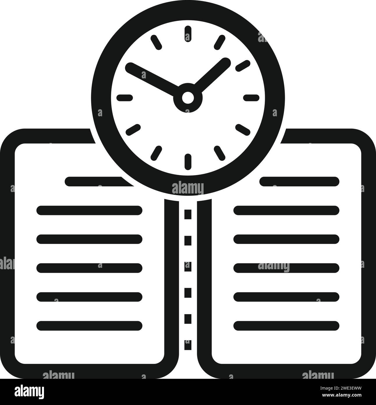 Work late document icon simple vector. Active fast sleepy. Tired stress ...