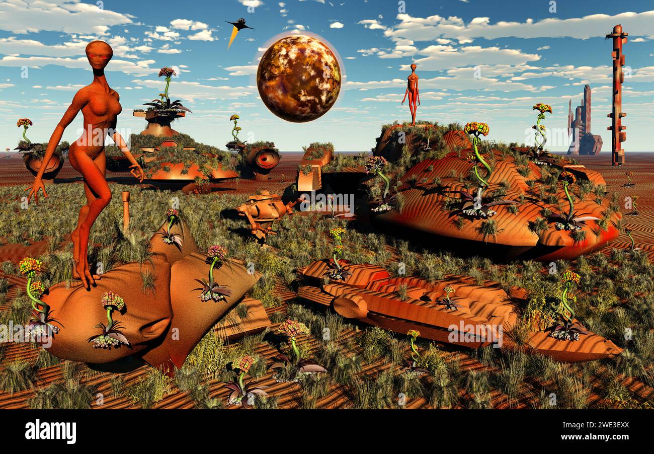 Spaceship scrap hi-res stock photography and images - Alamy