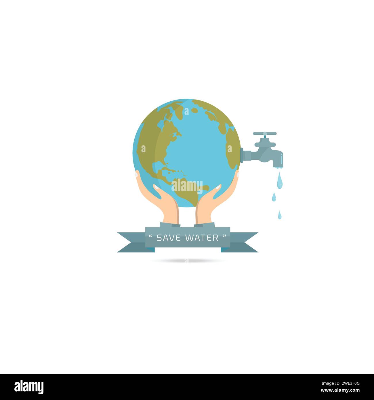 Save nature campaign world Cut Out Stock Images & Pictures - Alamy