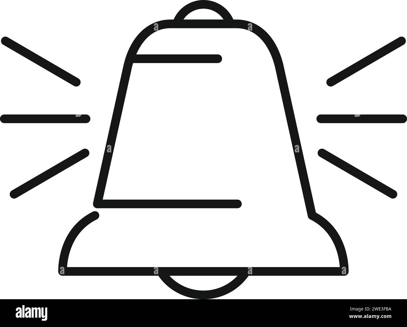Business home notification icon outline vector. Late work. Desk office ...