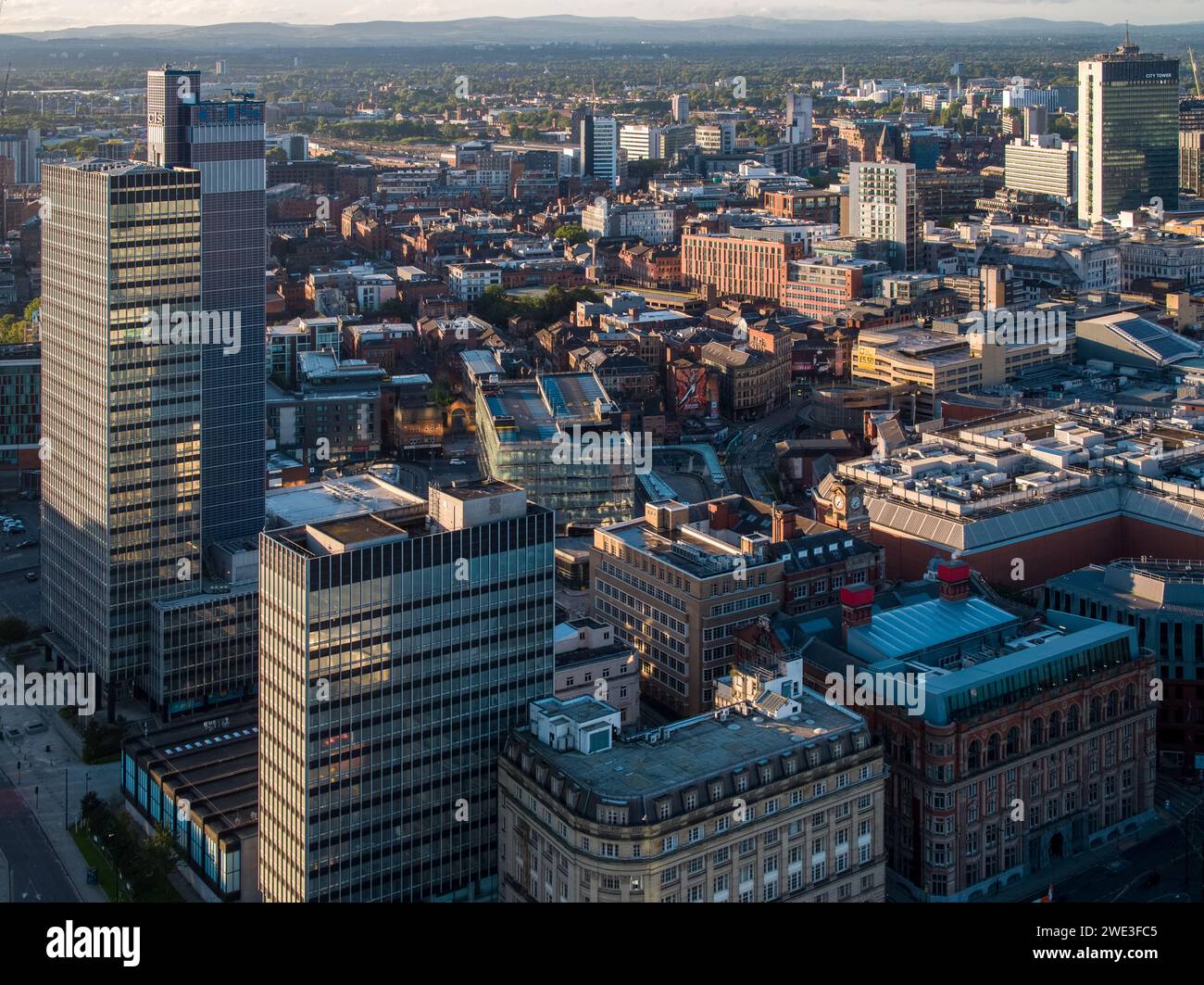 Manchester city centre from a distance hi-res stock photography and ...