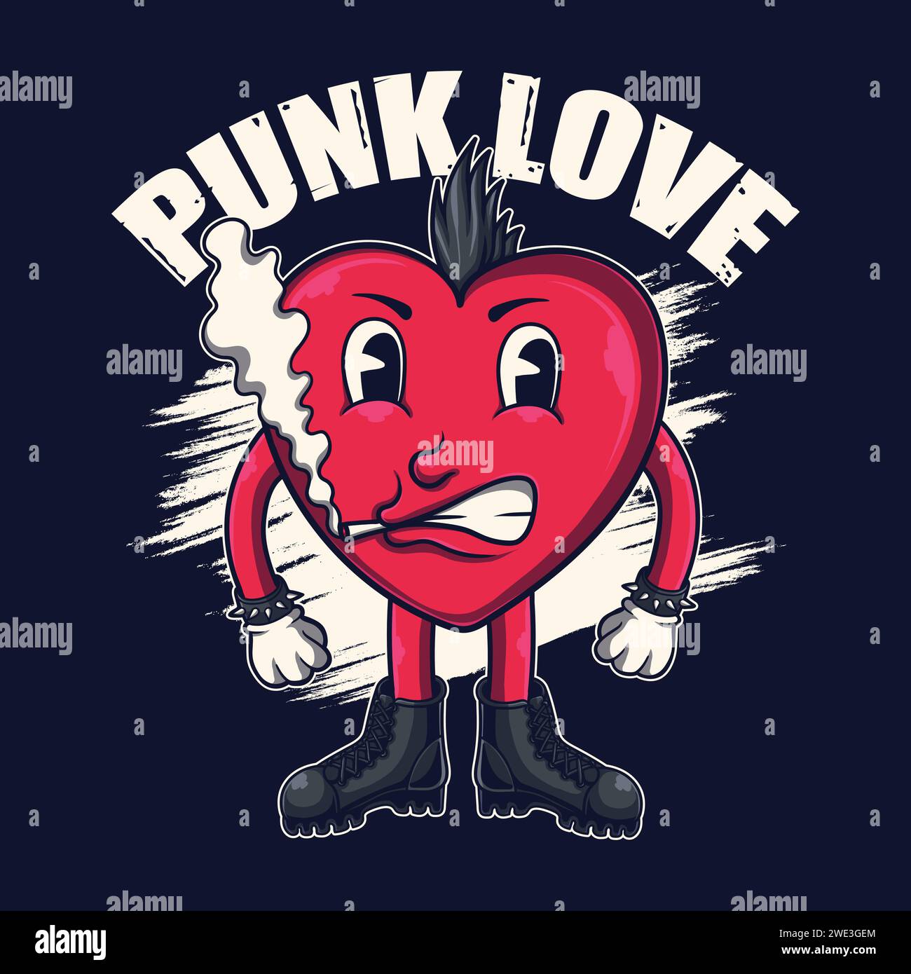 Punk vector hi-res stock photography and images - Alamy