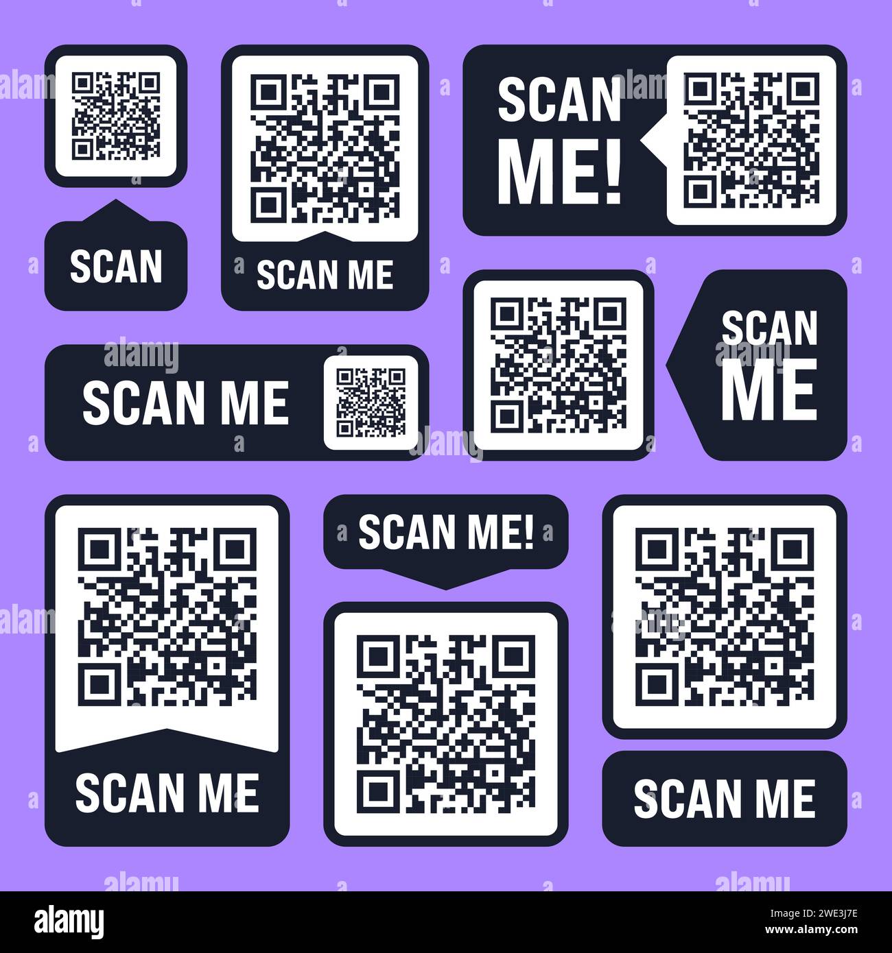 Special identity code Stock Vector Images - Alamy