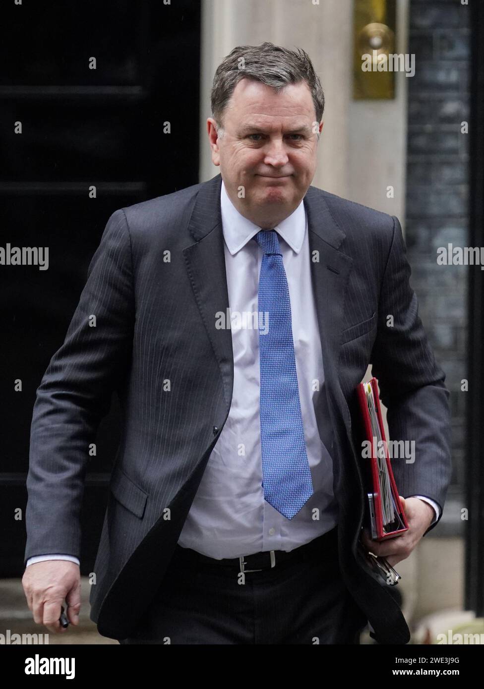 Mel Stride Secretary of State for Work and Pensions, leaves 10 Downing ...