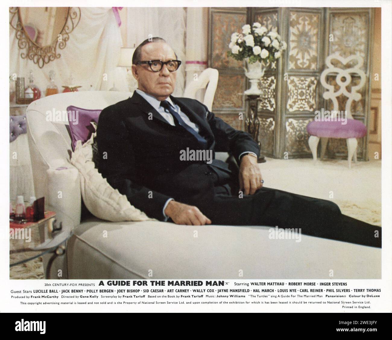 JACK BENNY in A GUIDE FOR THE MARRIED MAN 1967 director GENE KELLY book / screenplay Frank ...