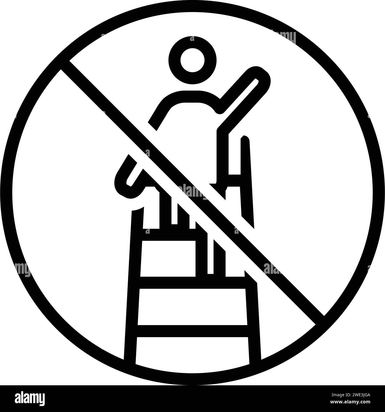 Icon for overreach, restriction Stock Vector Image & Art - Alamy