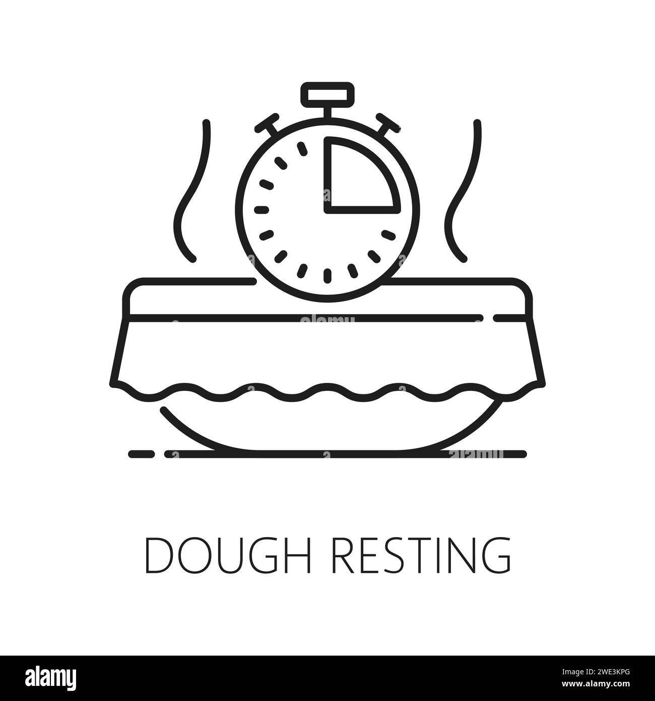 Cookie dough baking Black and White Stock Photos & Images - Alamy