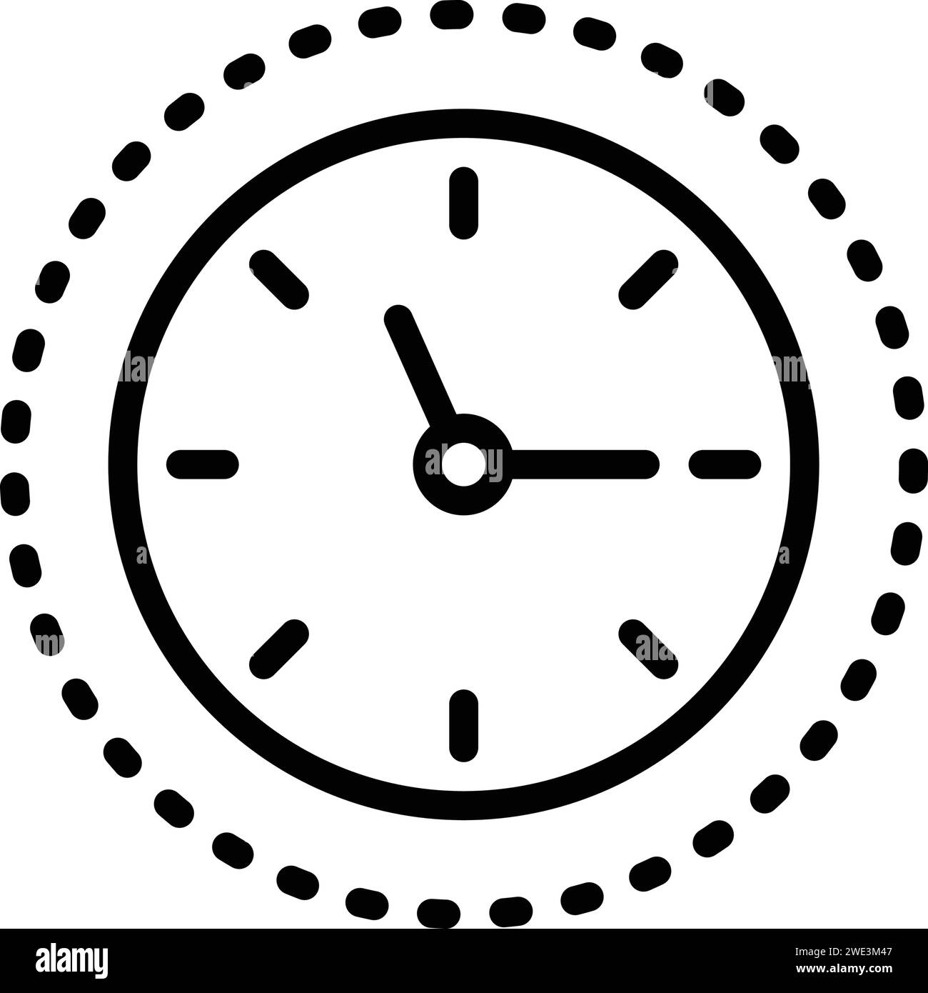 Around the clock logo Black and White Stock Photos & Images - Alamy
