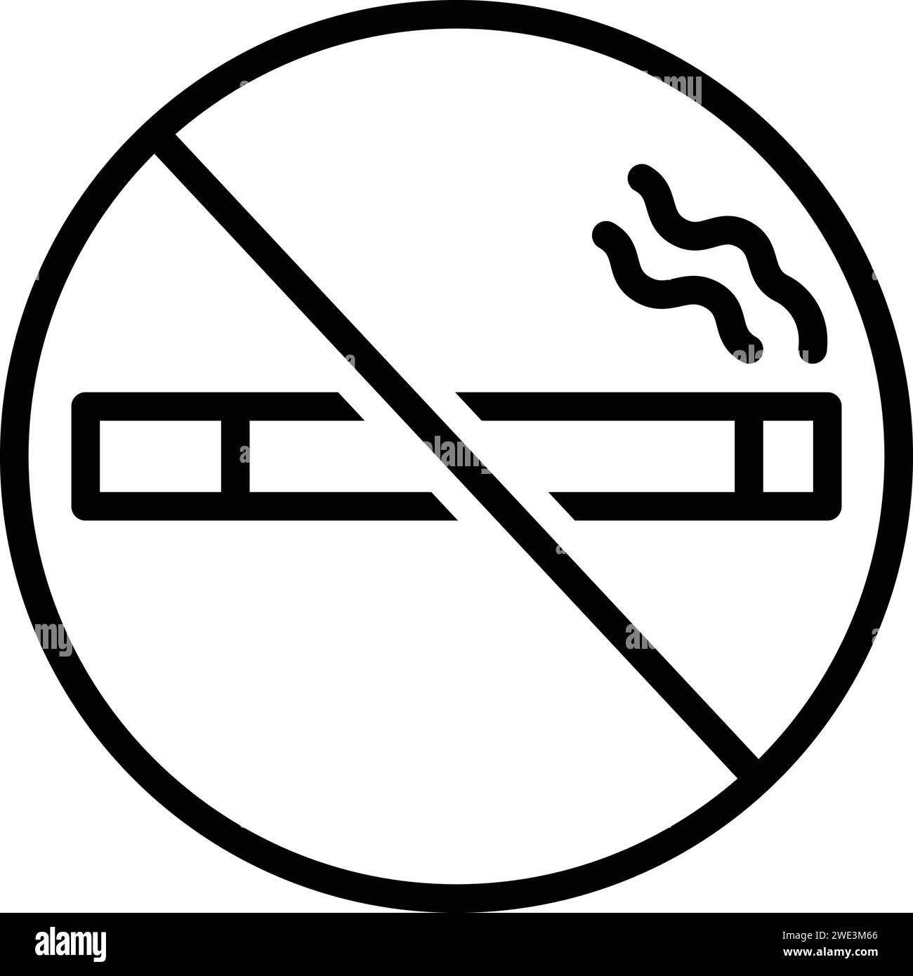 No smoke logo Black and White Stock Photos & Images - Alamy