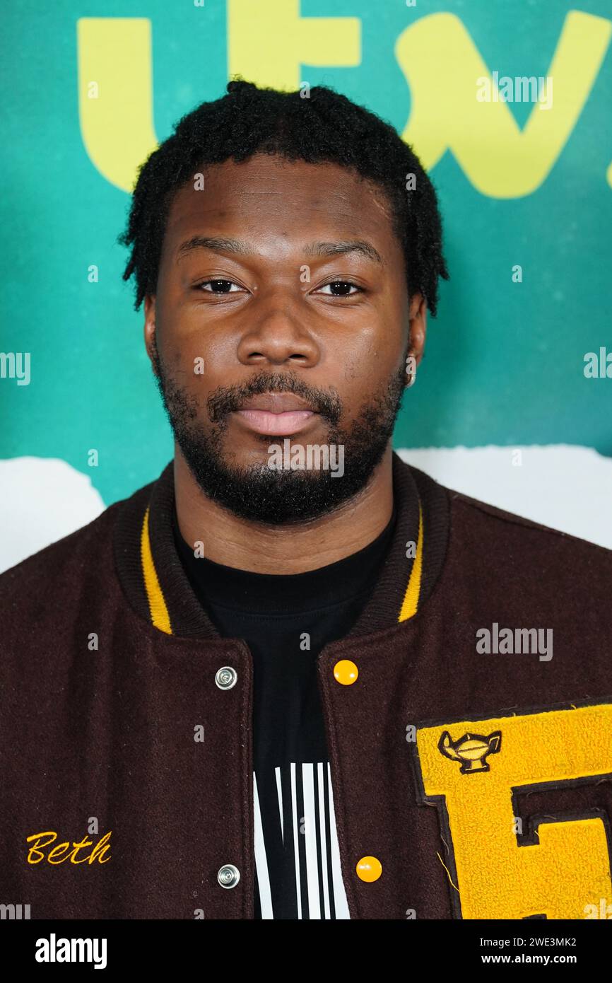 Eric Shango during a photocall for Trigger Point at the Ugly Duck in ...