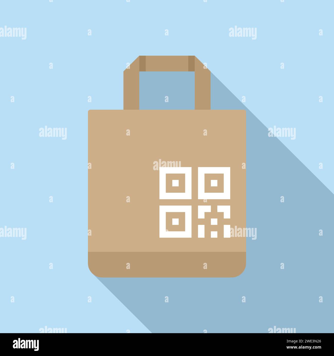 Scanning bag Stock Vector Images - Alamy