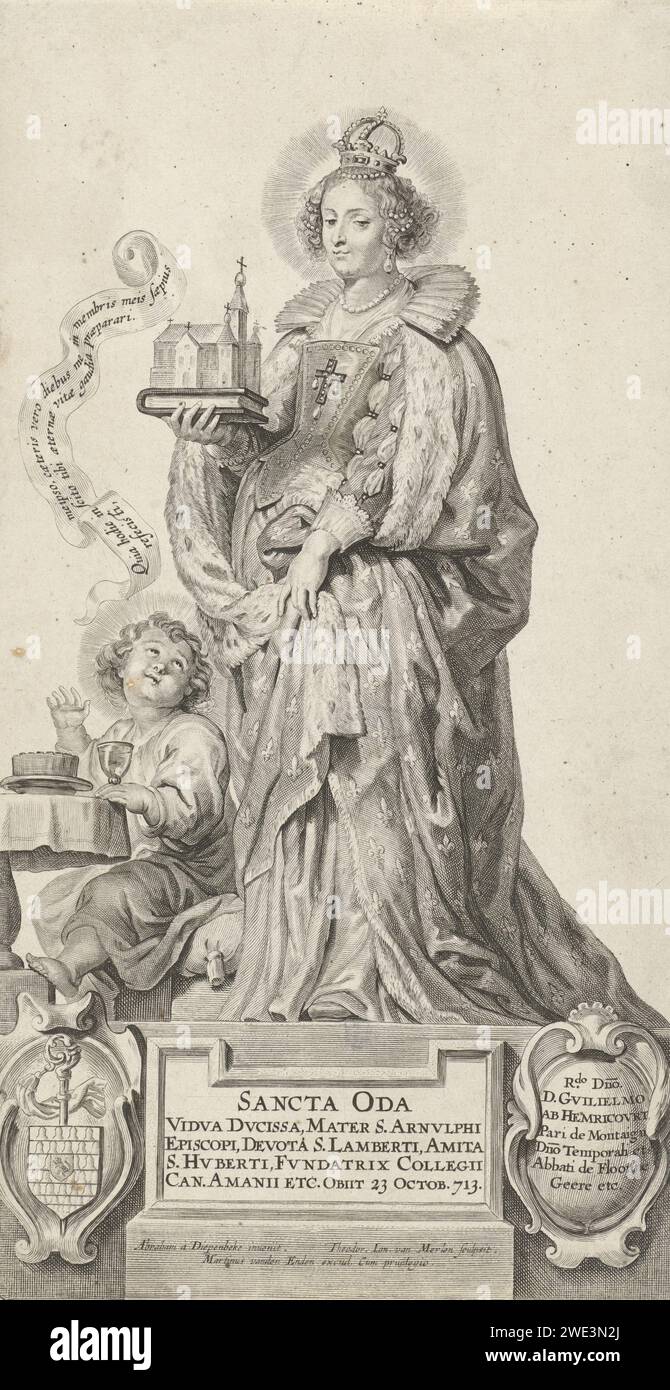 H. Oda, Theodor van Merlen (II), After Abraham van Diepenbeeck, 1619 ...