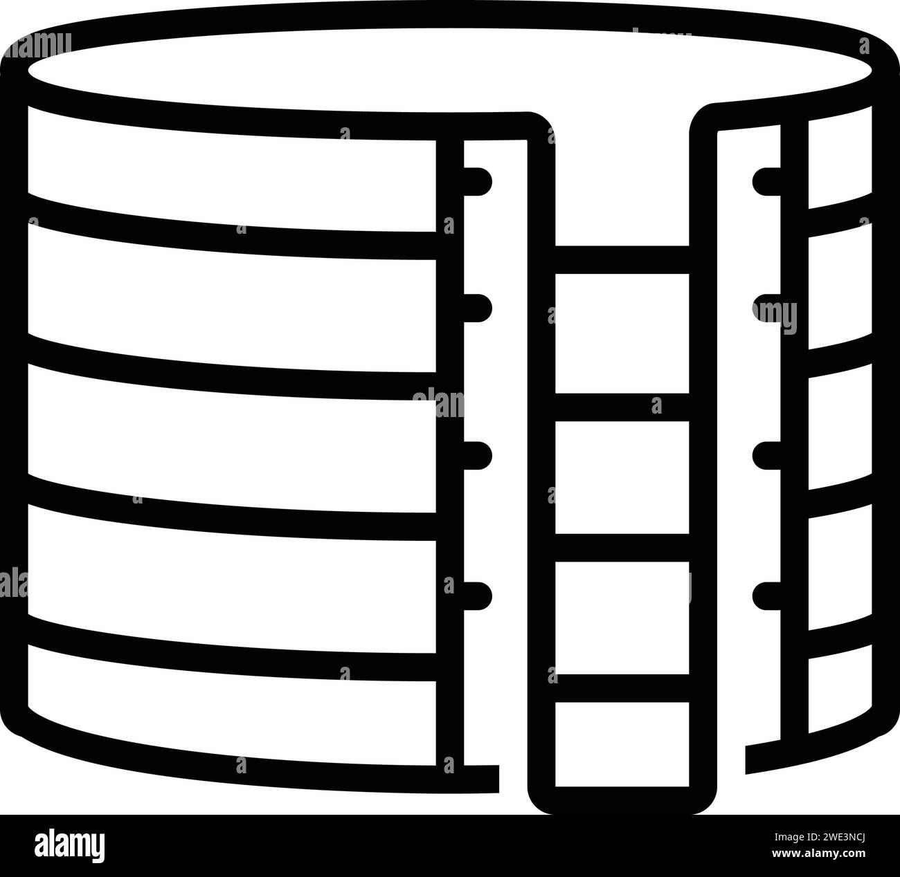 Icon for storage tank, liquid Stock Vector Image & Art - Alamy