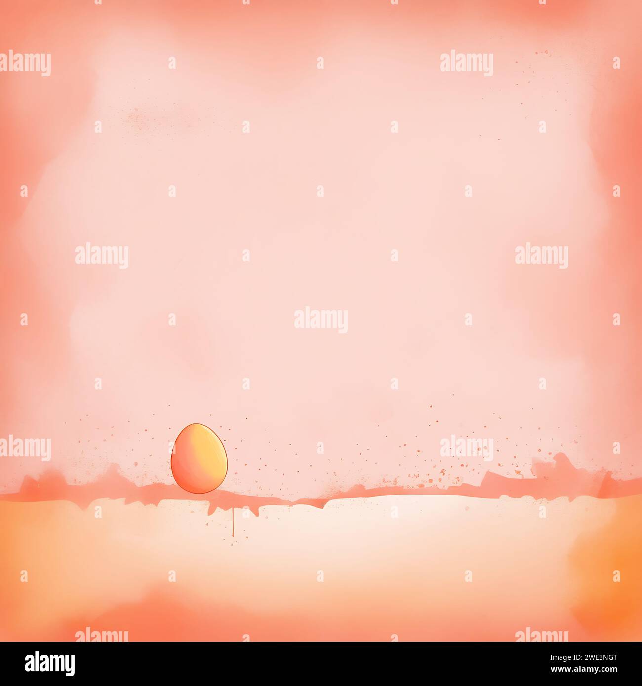 Flat lay, front view. Horizontal Banner. Simple minimalism. Peach Fuzz ...