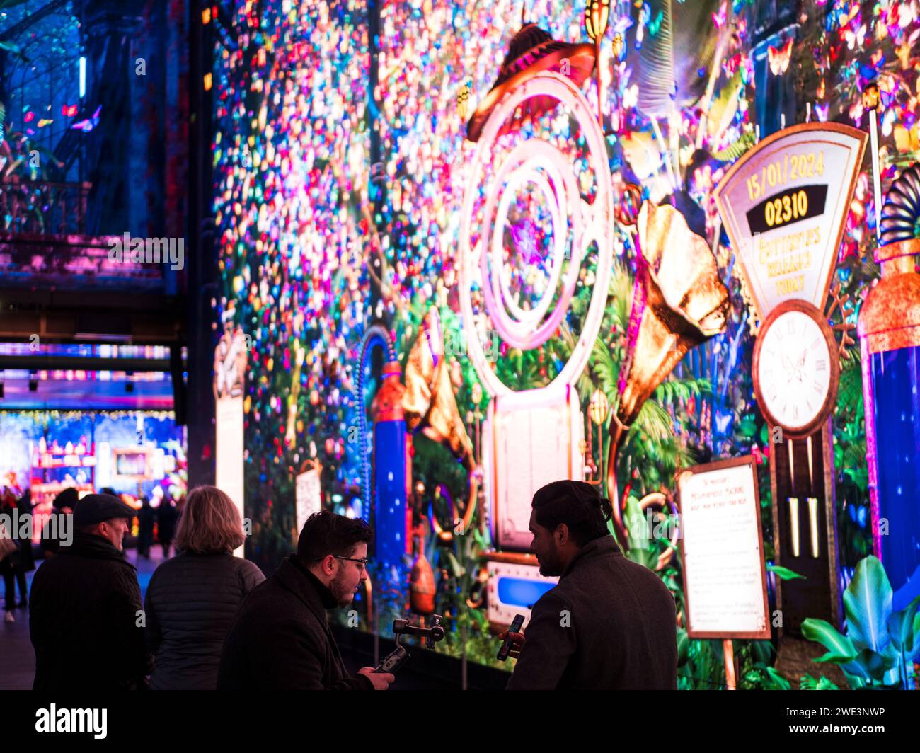 Outernet, Tourist Attraction large display of LCD Screens, Tottenham ...