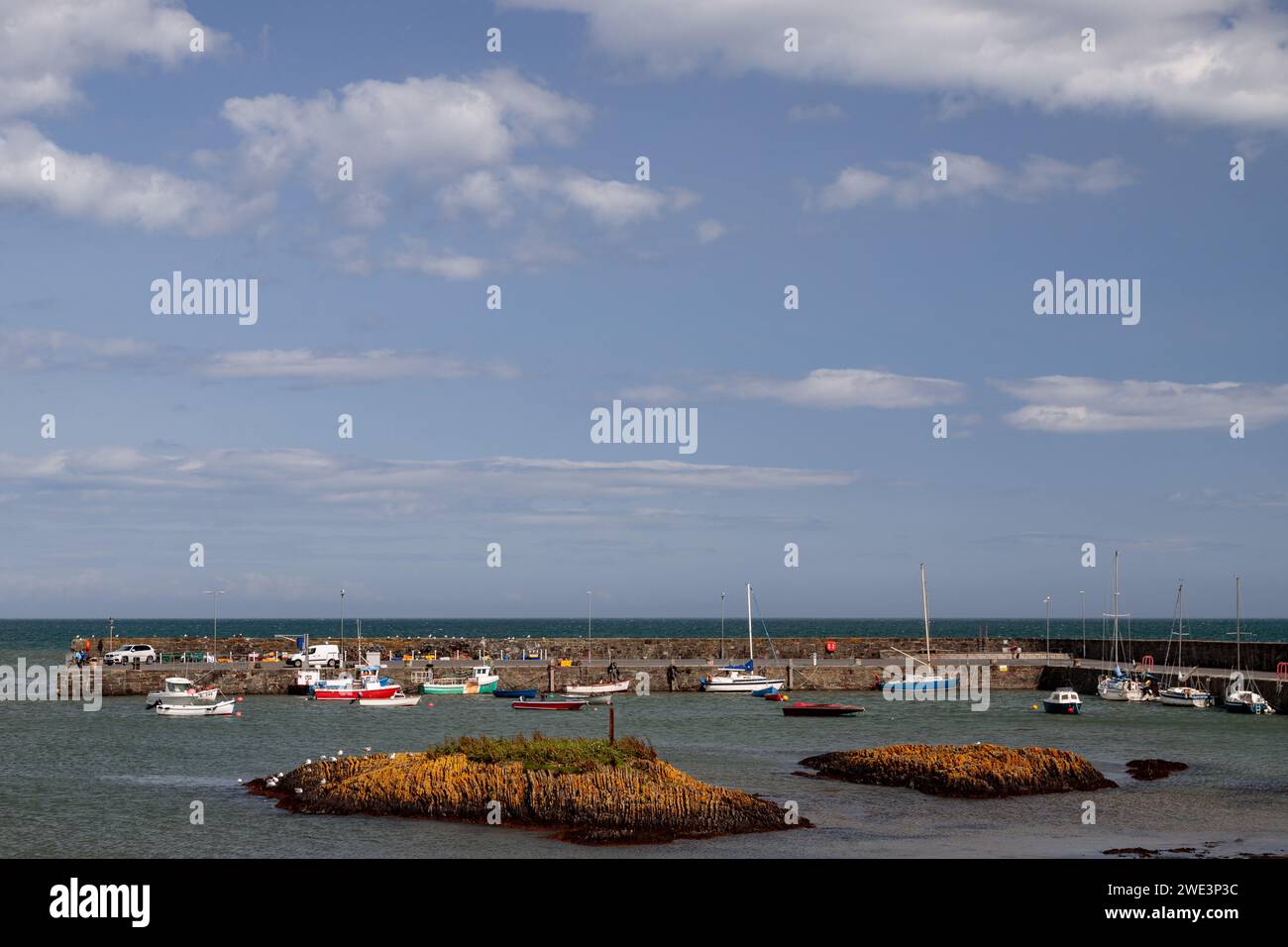 Ballywater harbour, County Down, Northern Ireland Stock Photo - Alamy