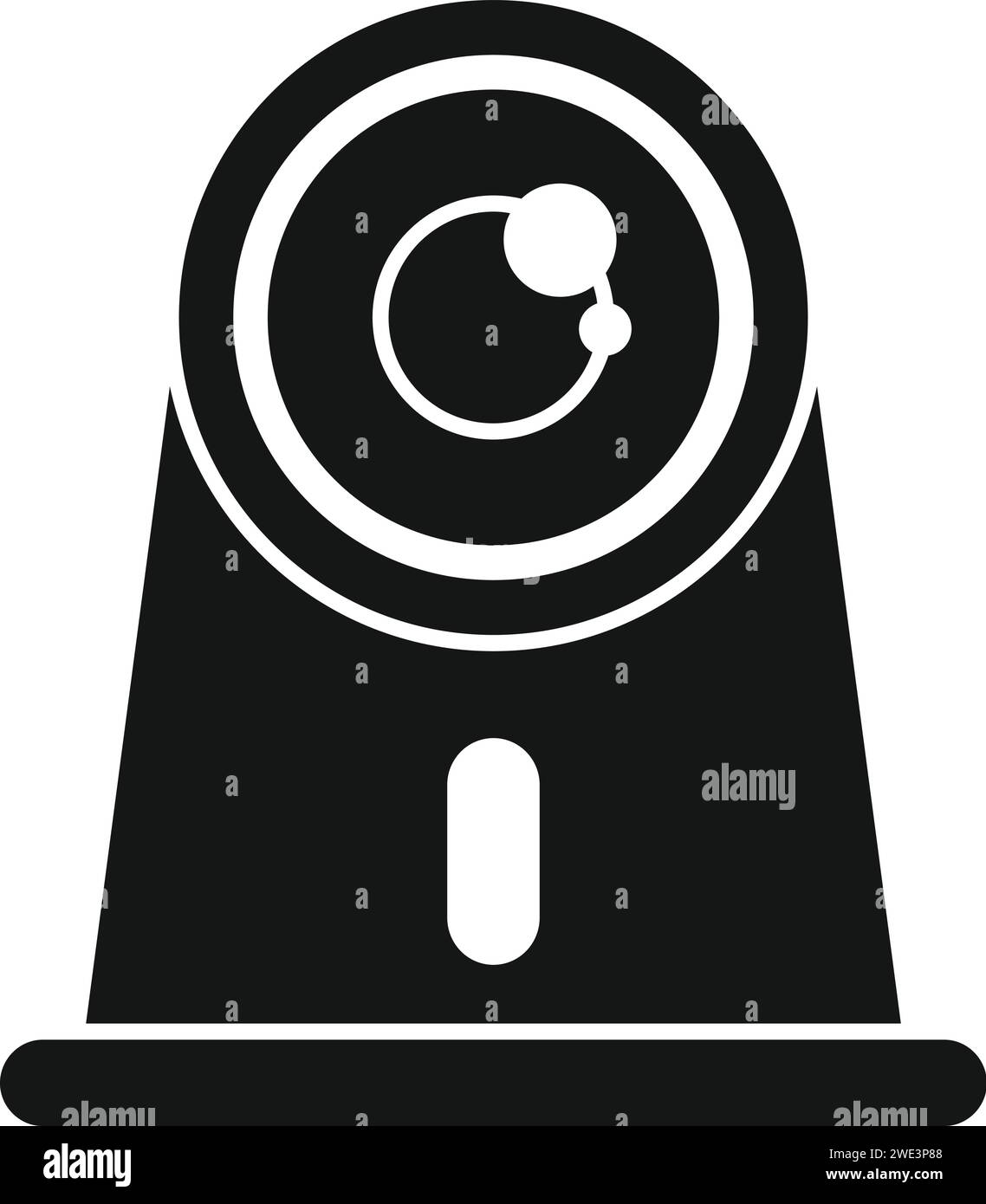 Camera scanner icon simple vector. Scan receipt. Connection sign design ...