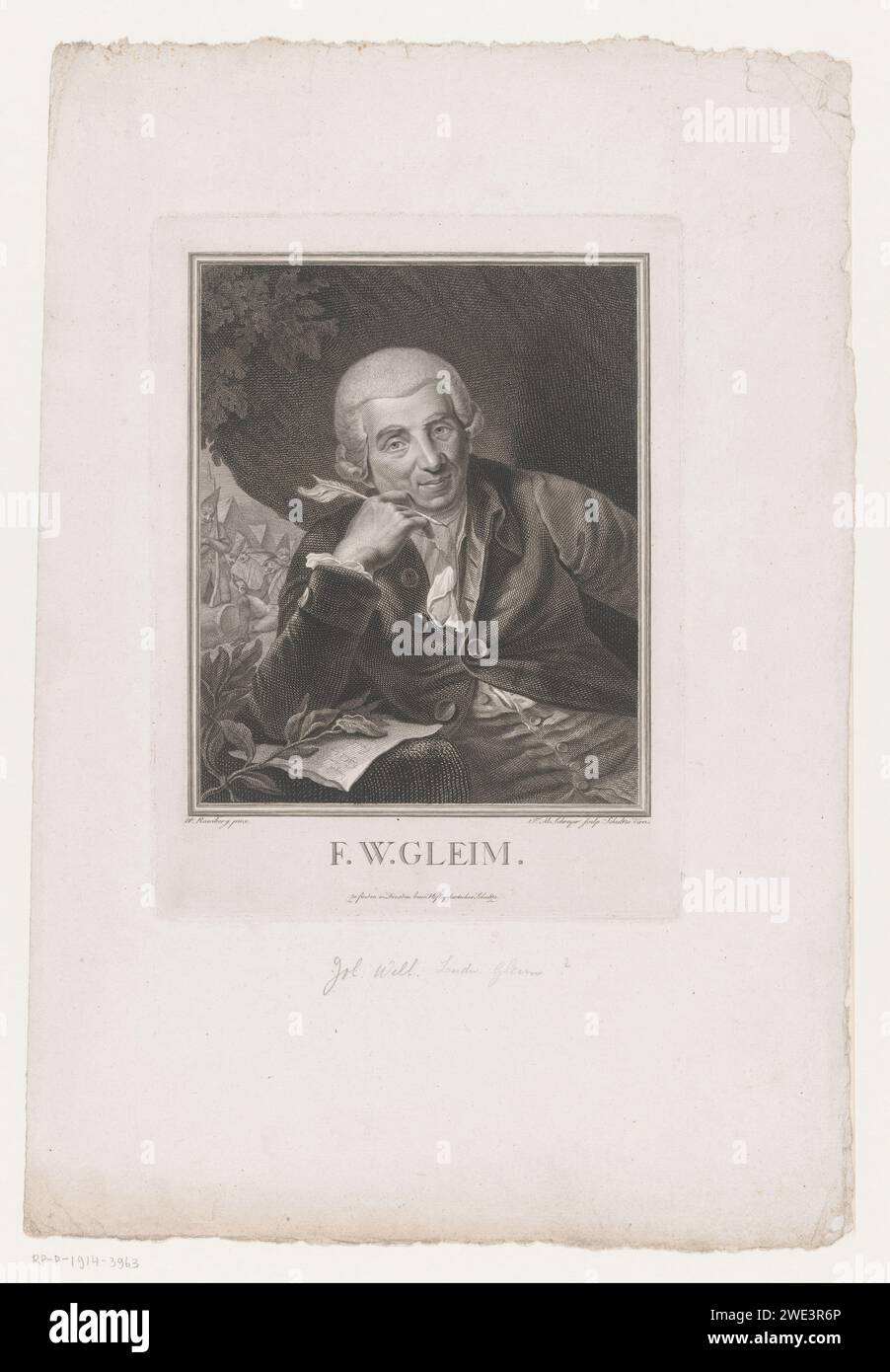 Johann friedrich moritz schreyer hi-res stock photography and images ...