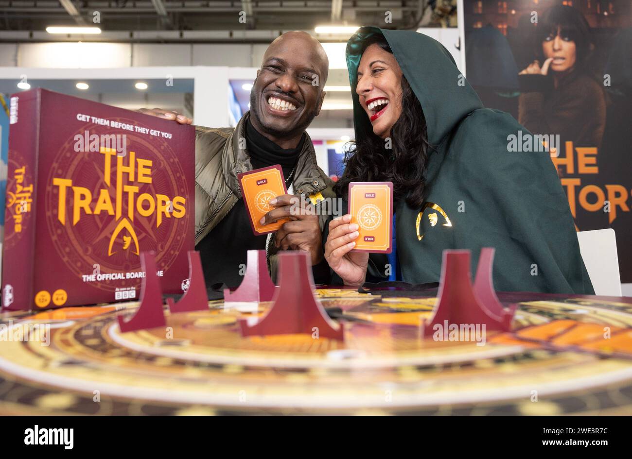 EDITORIAL USE ONLY Anthony Mathurin (left) and Ash Bibi from the ...