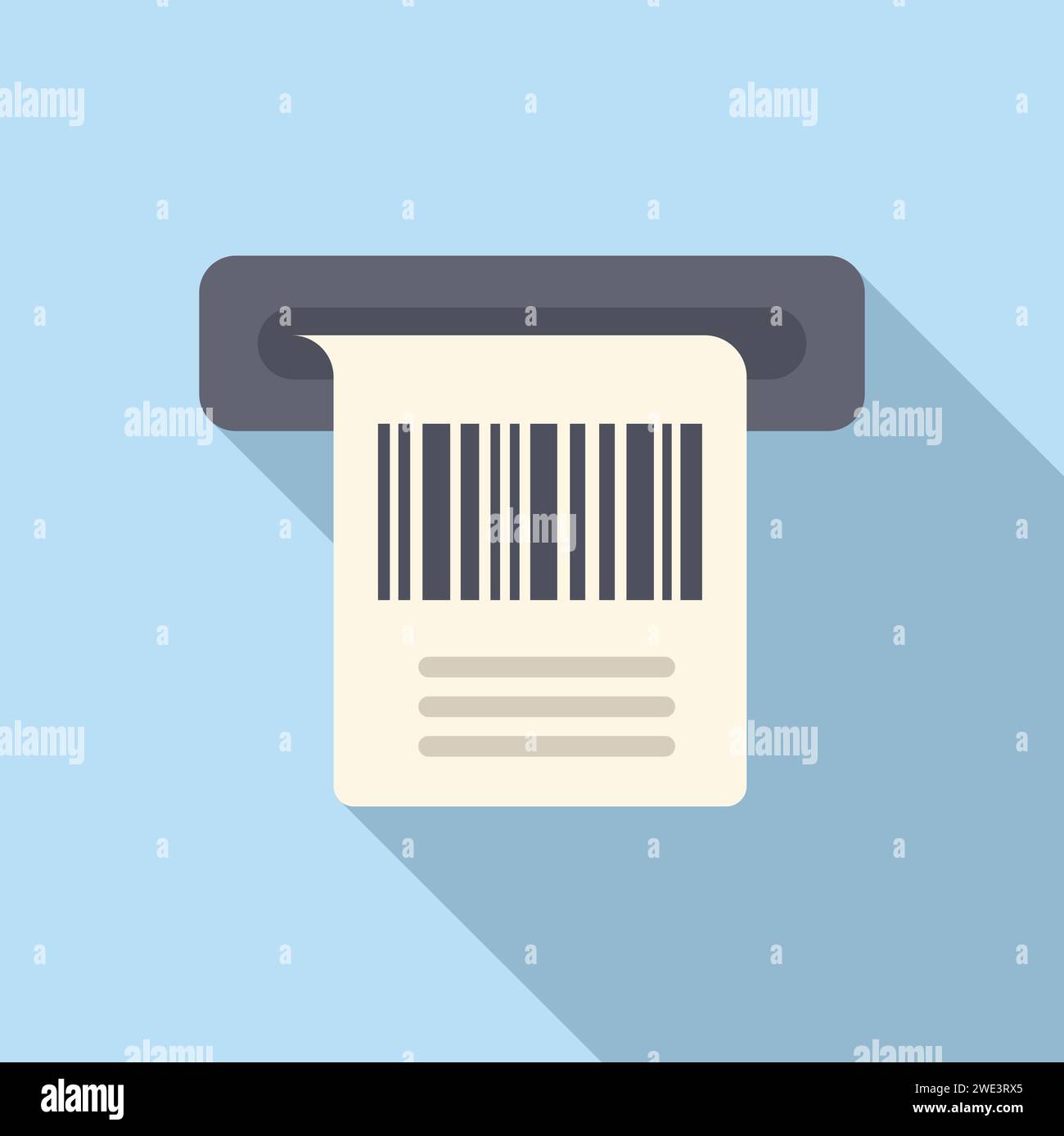 How to scan ticket Stock Vector Images - Alamy