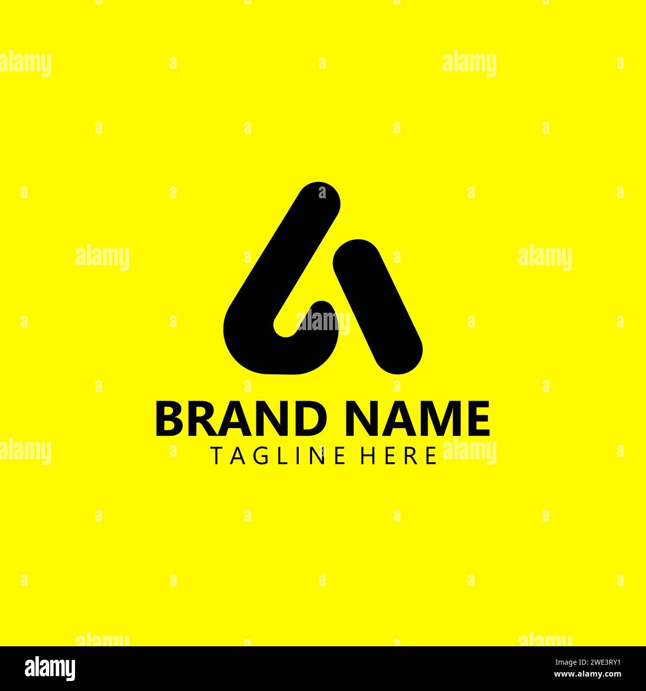 La triangle logo Stock Vector Images - Alamy