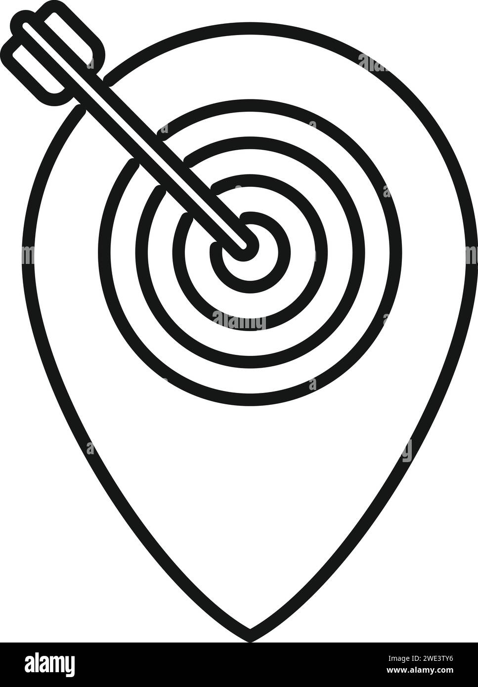 Direct mail target Black and White Stock Photos & Images - Alamy