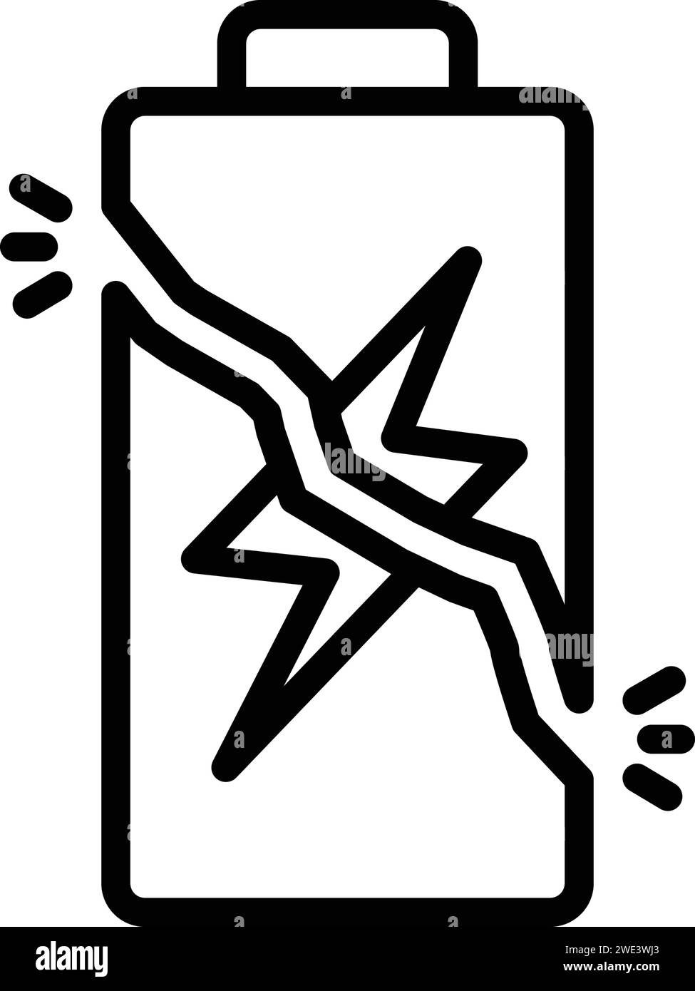 Icon for overcharge, battery Stock Vector Image & Art - Alamy